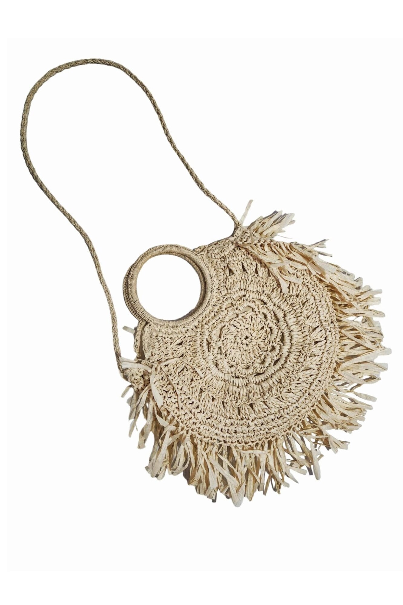 Geanta din rafie model sumer4, marime mare - eMAG.ro