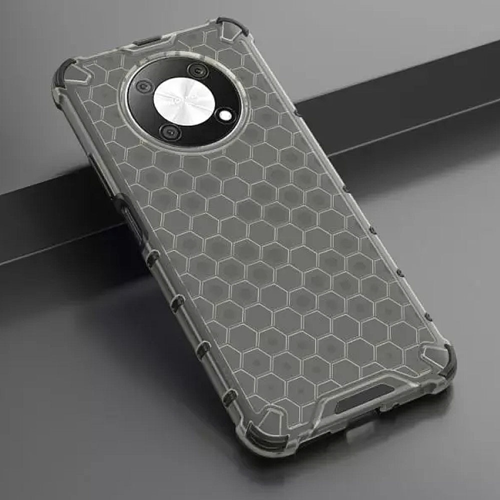 Husa pentru Honor Magic5 Lite, Hybrid, Armor Shield, Honeycomb Design ...