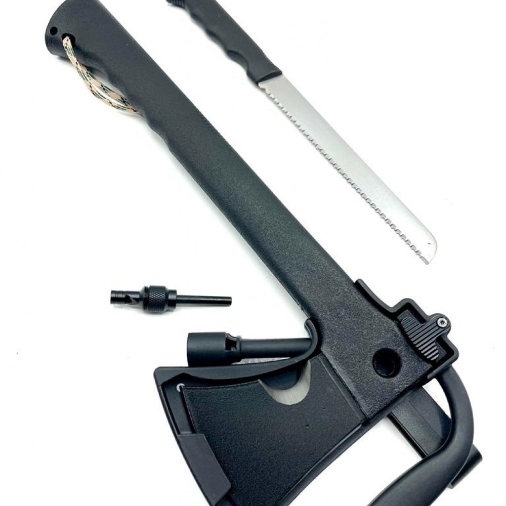 Topor Multifunctional Camping 6 Functii - eMAG.ro