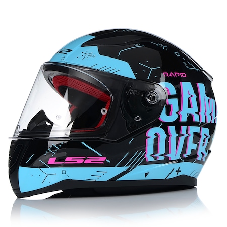 Motoros sisak, Integrál, LS2 FF353 Rapid Player, Kék, XL 61-62 cm - eMAG.hu