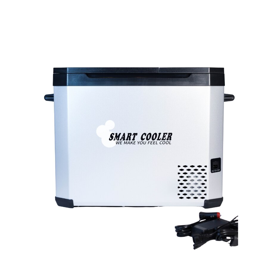 Autós hűtőszekrény SMART COOLER kompresszorral, dupla hűtőzónával ...
