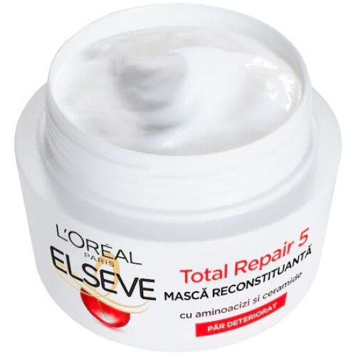 Masca de par L'Oreal Paris Elseve Total Repair 5 pentru par deteriorat ...