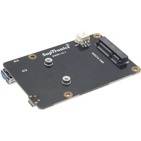 Geekworm X850 V3.1 mSATA SSD диск USB3.0 модул, съвместим с Raspberry ...