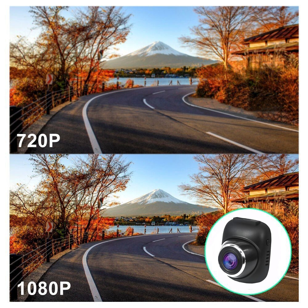 Camera auto DVR de bord, Dash Cam, Full HD 1080P, display 1.5 ...