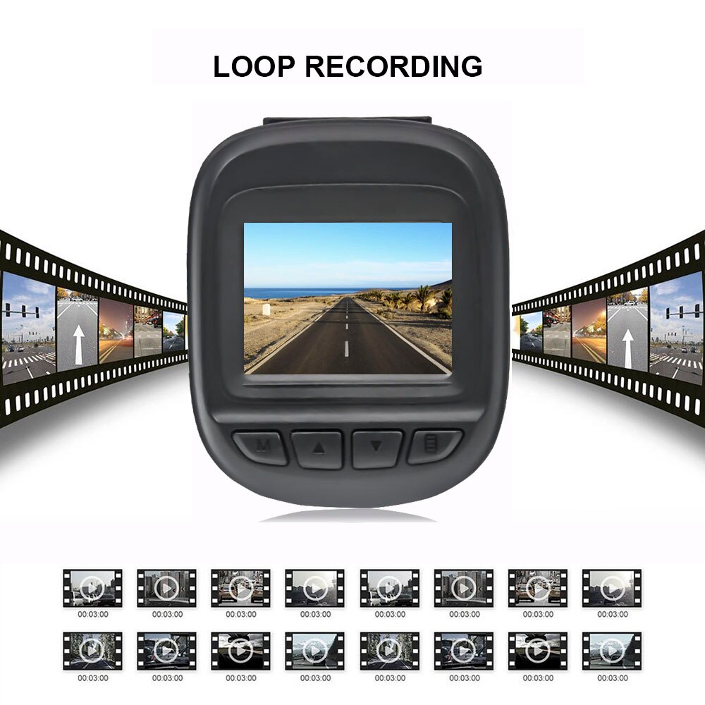 Camera auto DVR de bord, Dash Cam, Full HD 1080P, display 1.5 ...