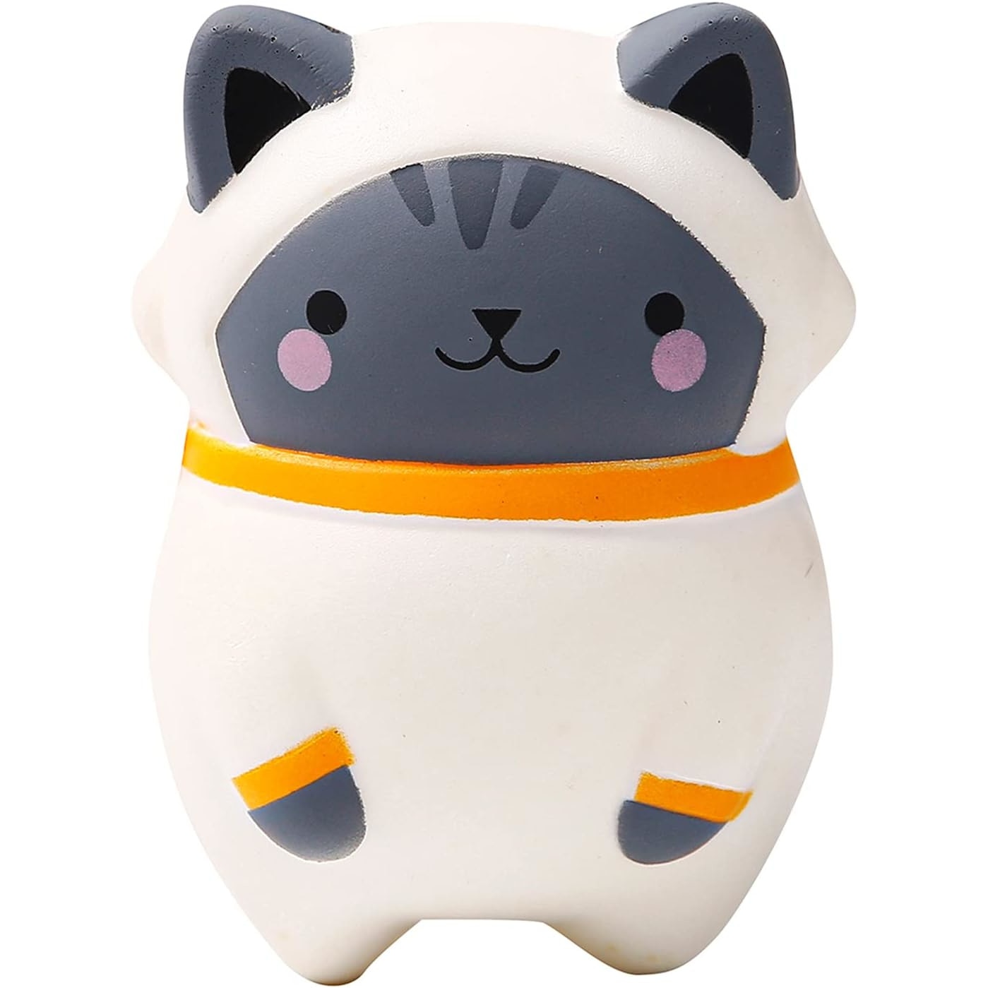 Jucarie squishy, Poliuretan, Alb/Galben - eMAG.ro