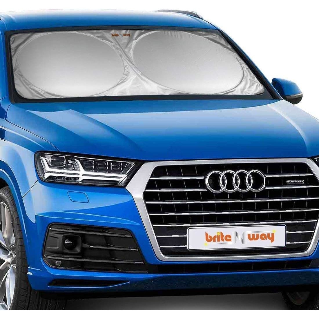 Set de 6 parasolare pentru masina, Zinc, 4 dimensiuni, Argintiu - eMAG.ro