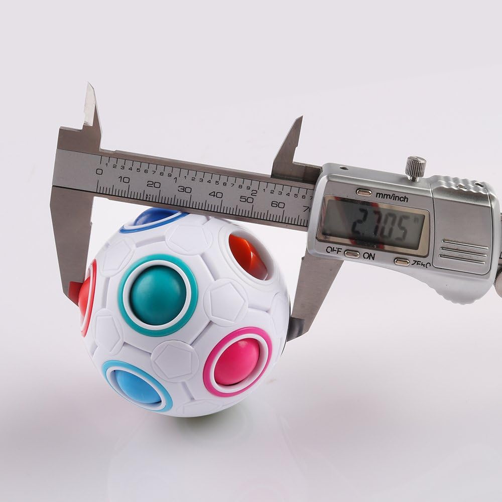 Minge de puzzle curcubeu, Plastic, Multicolor - eMAG.ro