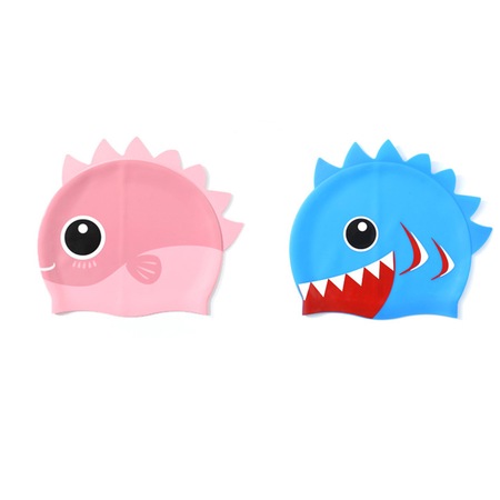 Set 2 casca inot impermeabila pentru copii mici sub forma de peste ...