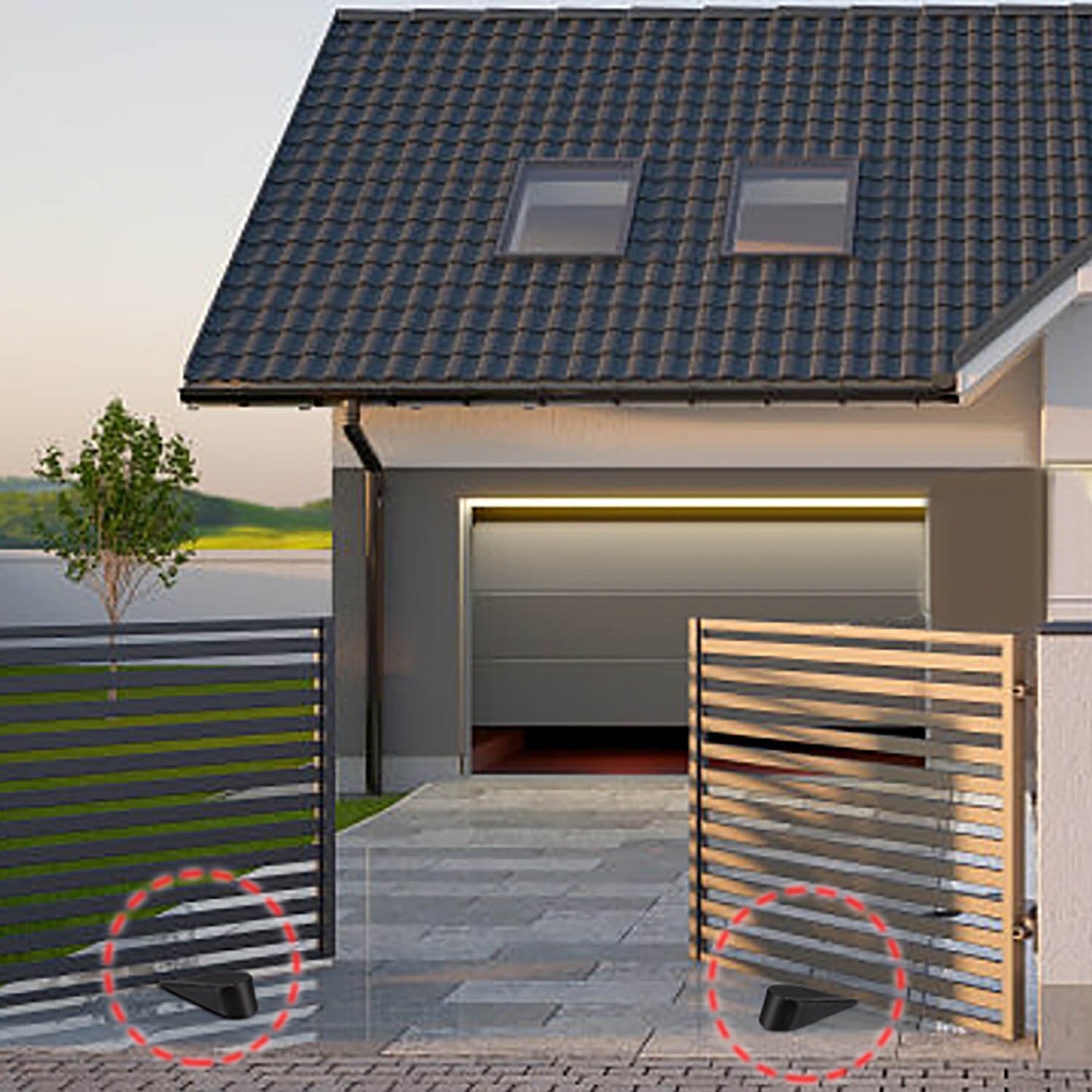 Комплект 2 ограничителя за врати, Vaxiuja, Силикон, 5x16.3x7.1cm, Черен - eMAG.bg