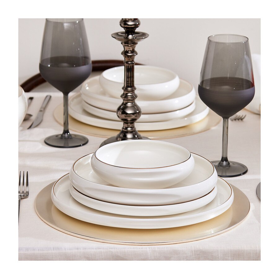 Set de vesela pentru 12 persoane Streamline Sunset, Karaca, Portelan ...