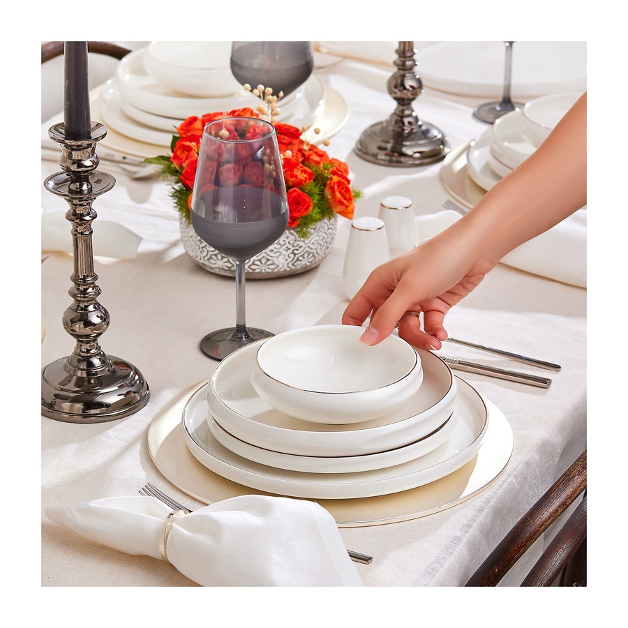 Set de vesela pentru 12 persoane Streamline Sunset, Karaca, Portelan ...