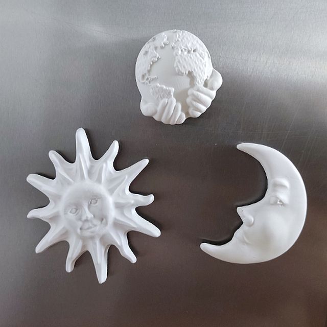 Figurine Ipsos de pictat - Planeta, Soare, Luna dimensiuni mari cu ...