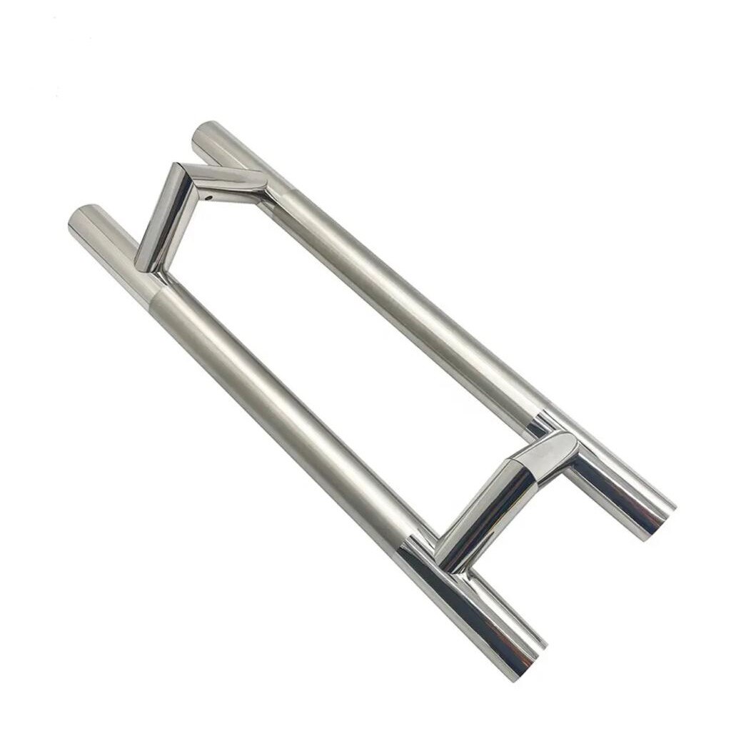 Set doua manere, otel inoxidabil, prindere 45 de grade, 45 cm, lungime ...