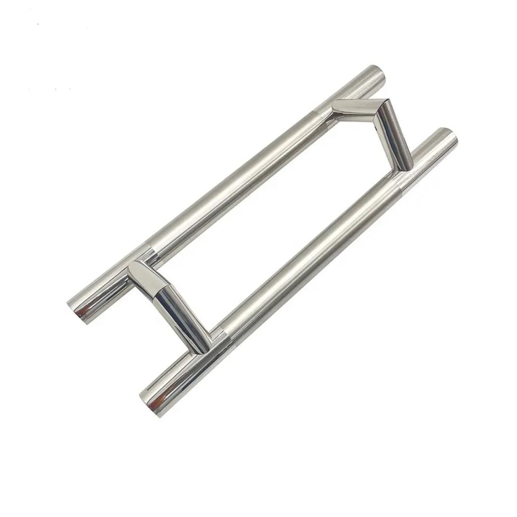 Set doua manere, otel inoxidabil, prindere 45 de grade, 60 cm, lungime ...