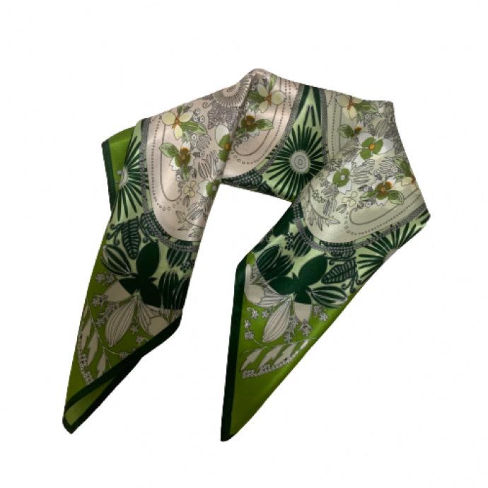 Esarfa din matase, naturala, 53x53cm - eMAG.ro