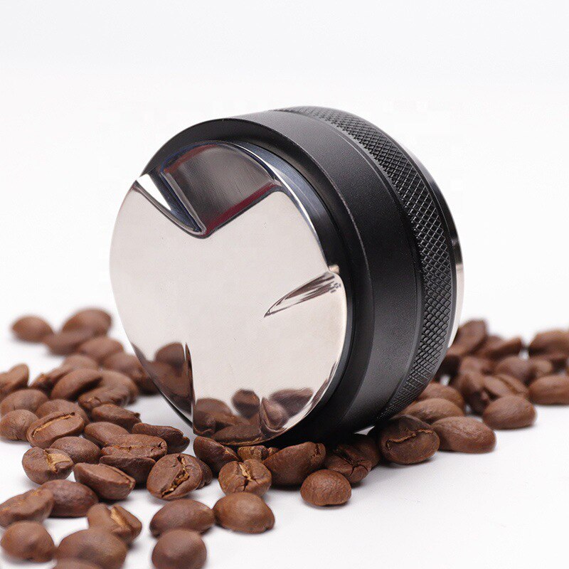 Nivelator de distribuire cafea, Vaxiuja, 53 mm, Reglabil, Dublu cap ...