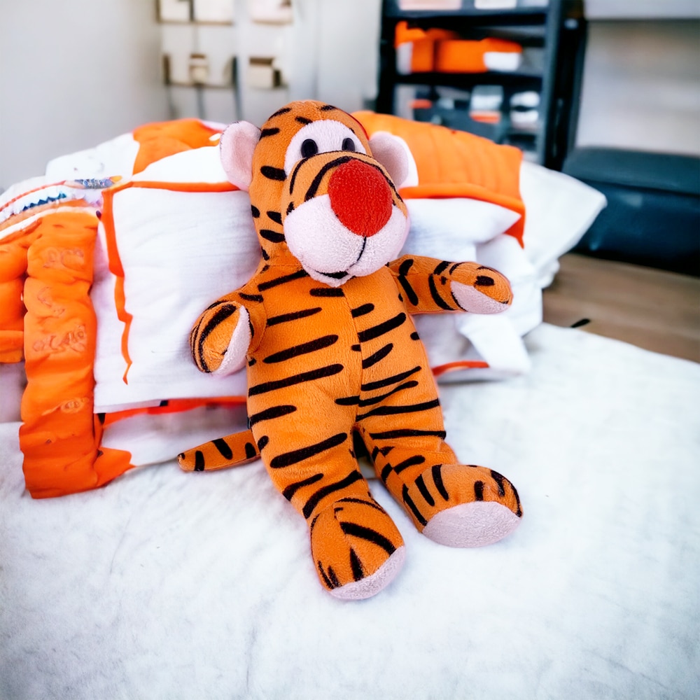 Jucarie de plus, Disney, Winnie the Pooh, Tigru, 29 cm, Portocaliu ...