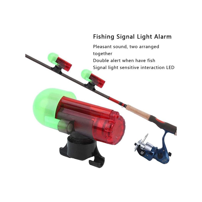 Set 2 alarme pentru pescuit, LED, Multicolor - eMAG.ro