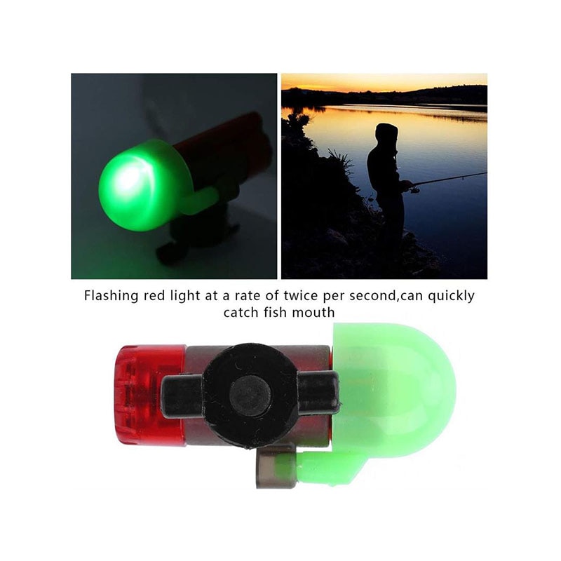Set 2 alarme pentru pescuit, LED, Multicolor - eMAG.ro