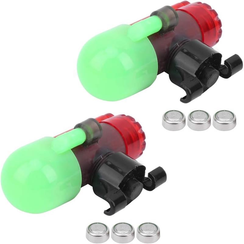 Set 2 alarme pentru pescuit, LED, Multicolor - eMAG.ro