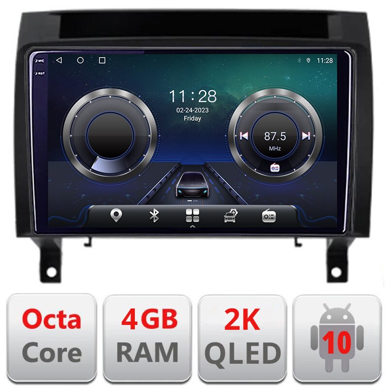 Специализирана навигация Mercedes SLK 2004-2011 C-SLK Android Octa Core ...