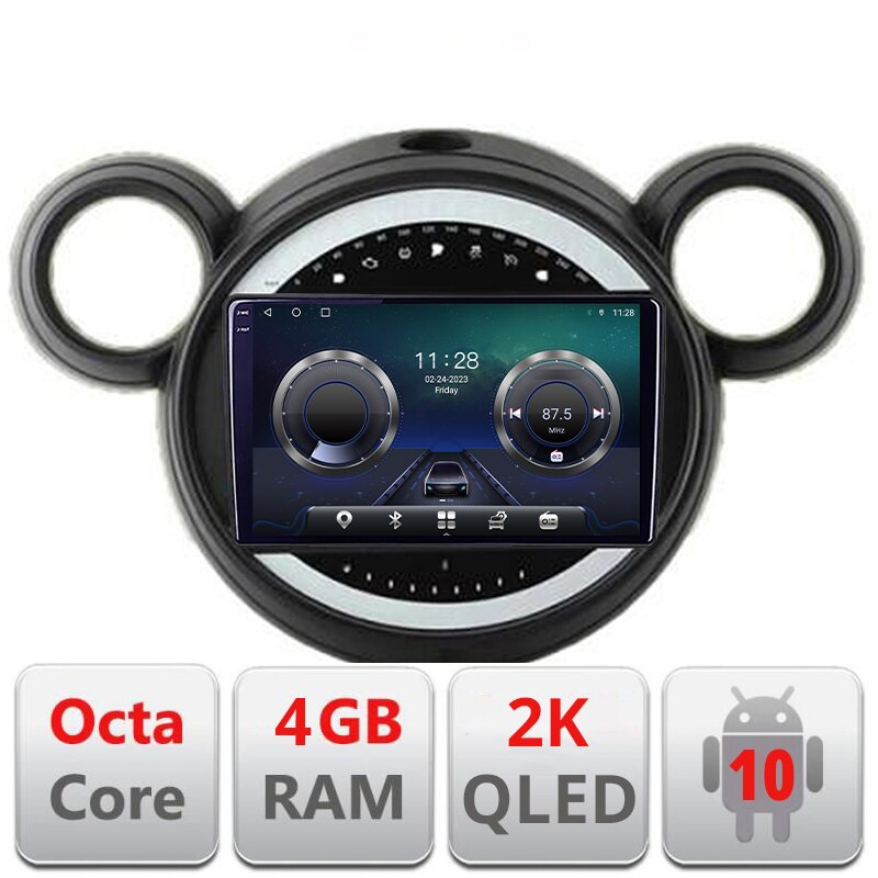 Специализирана навигация Mini 2011-2015 CIC система Android Octa Core ...