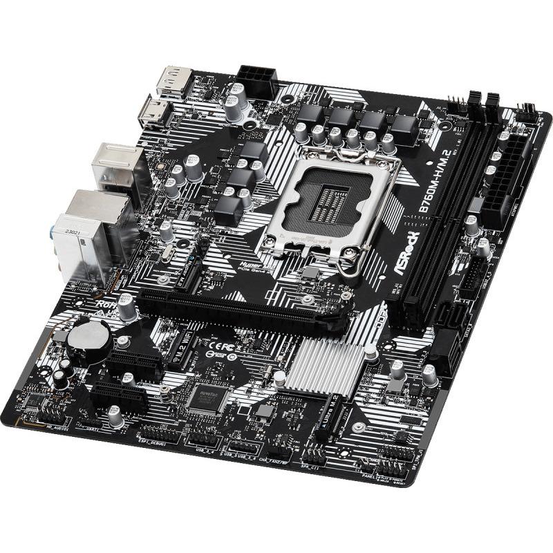 AsRock B760M-H/M.2, CPU Supports 13th Gen & 12th Gen and next gen Intel ...