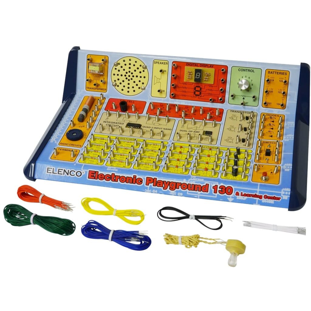 Set educativ pentru copii Elenco Electronic Playground EP130 - eMAG.ro