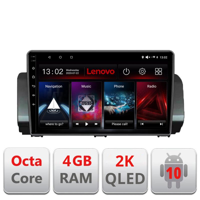 Navigatie dedicata Lenovo Dacia Logan Sandero Jogger LOGAN-2022 fara ...