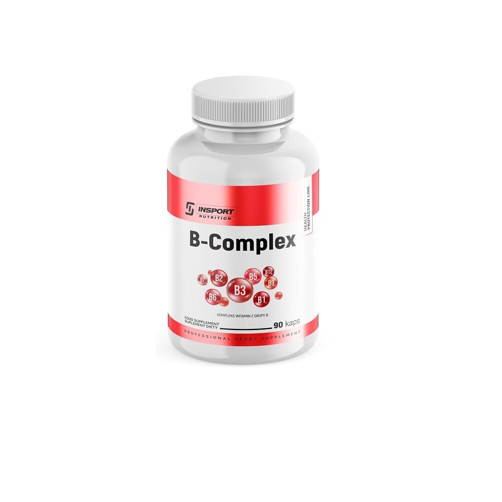 Supliment alimentar Vitamina B-Complex Insport Nutrition, 90 capsule ...
