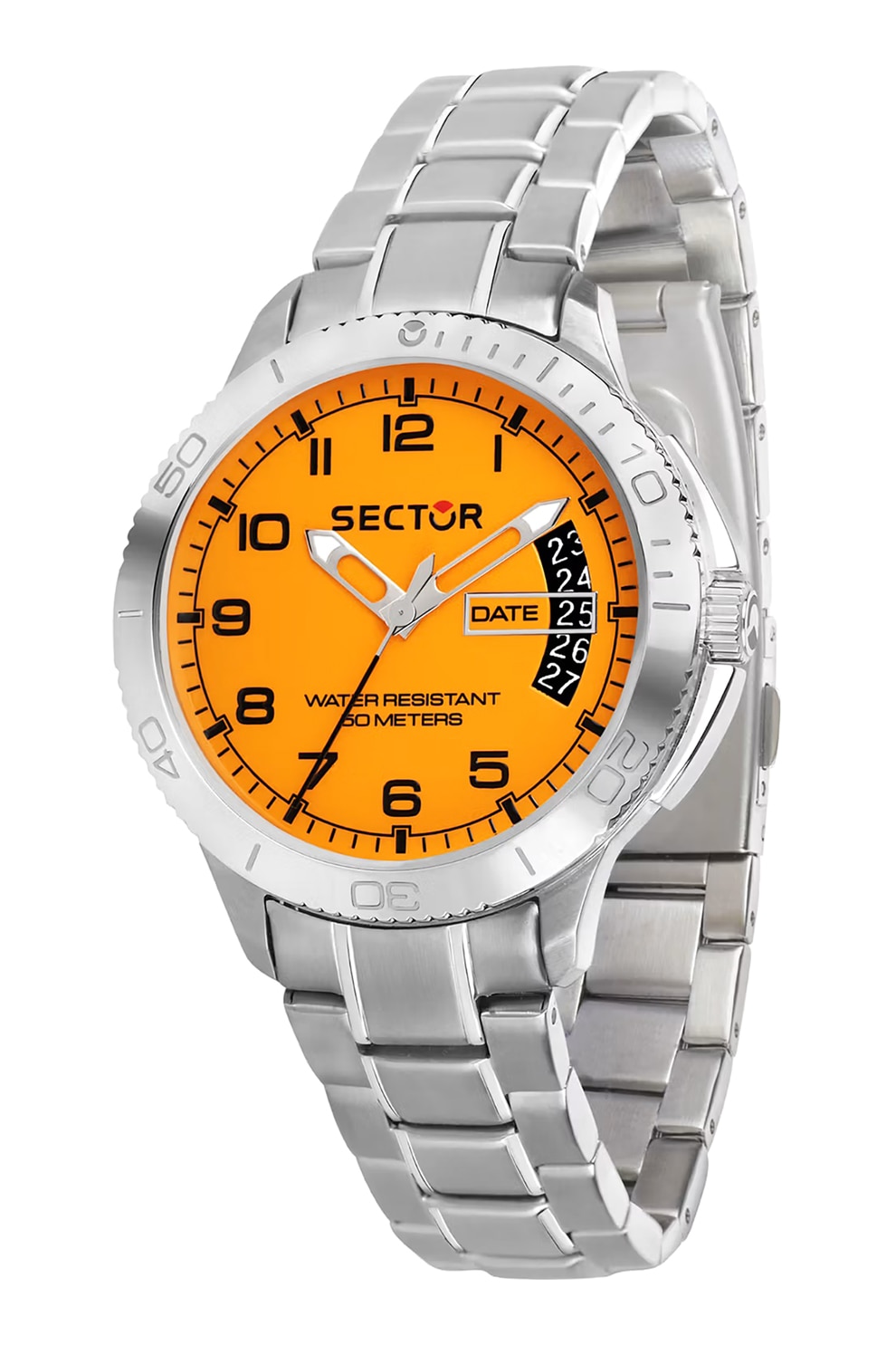 Sector, Ceas din otel inoxidabil cu detaliu logo, Argintiu - eMAG.ro