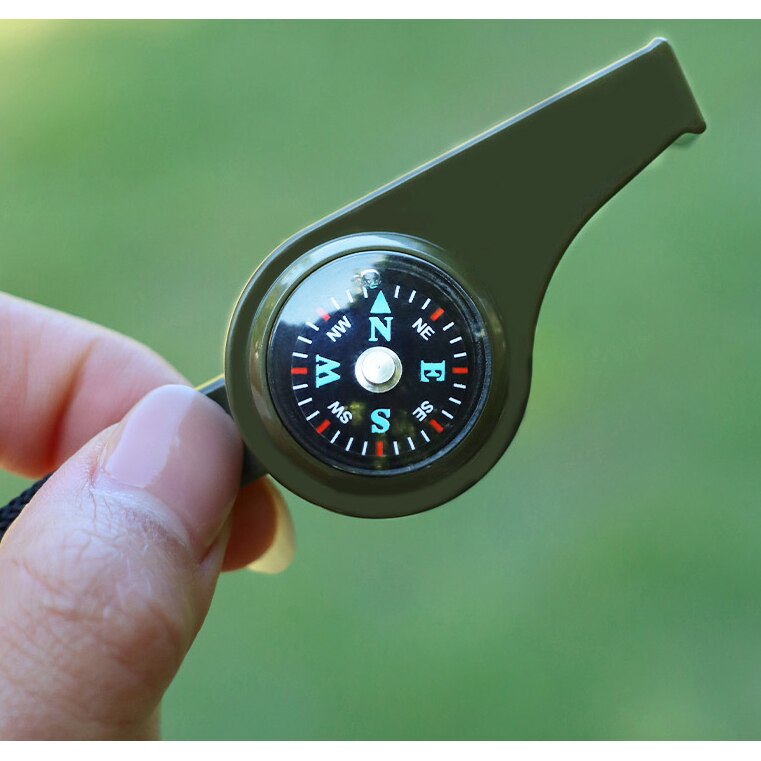 Fluier de supravietuire in caz de urgenta, Verde - eMAG.ro