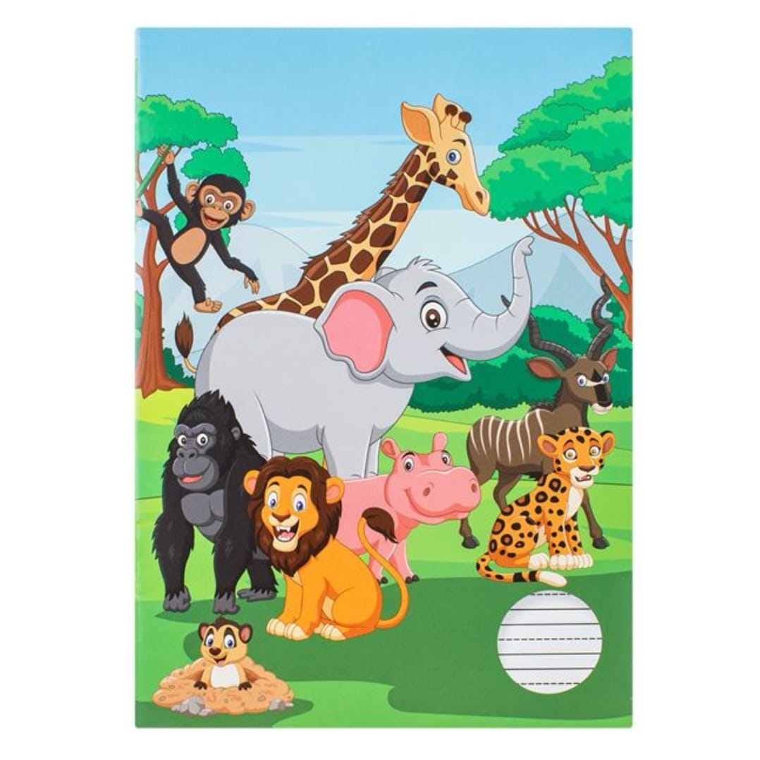 Caiet Tip 2 A5 - 20 File Coperta Animale din Jungla - eMAG.ro