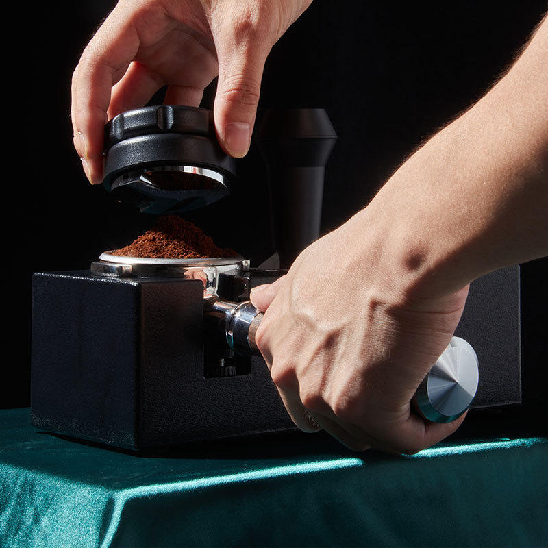 Baza tamper, WALALLA, ABS, 51-58mm, Negru - eMAG.ro