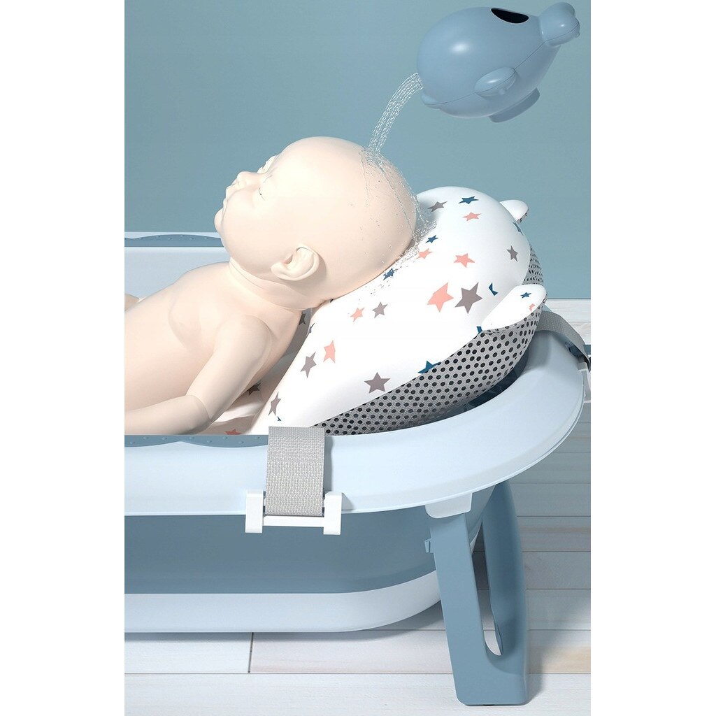 Cadita bebelusi pliabila cu pernuta SmartViBE®, termometru incorporat ...