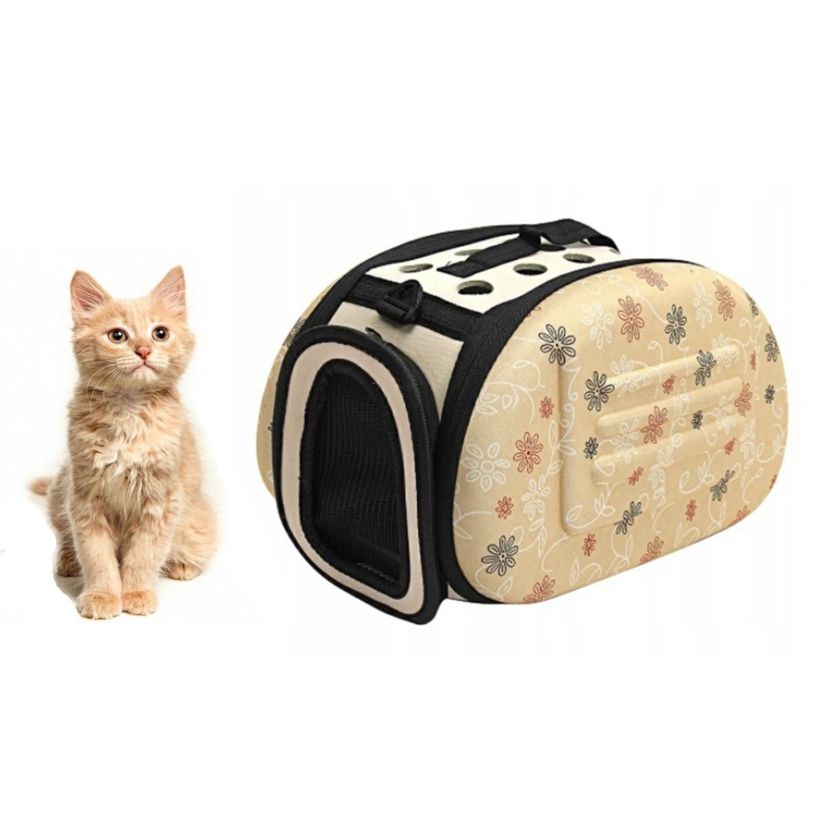 Geanta de transport animale, Zola®, pliabila, perfecta pentru pisici ...