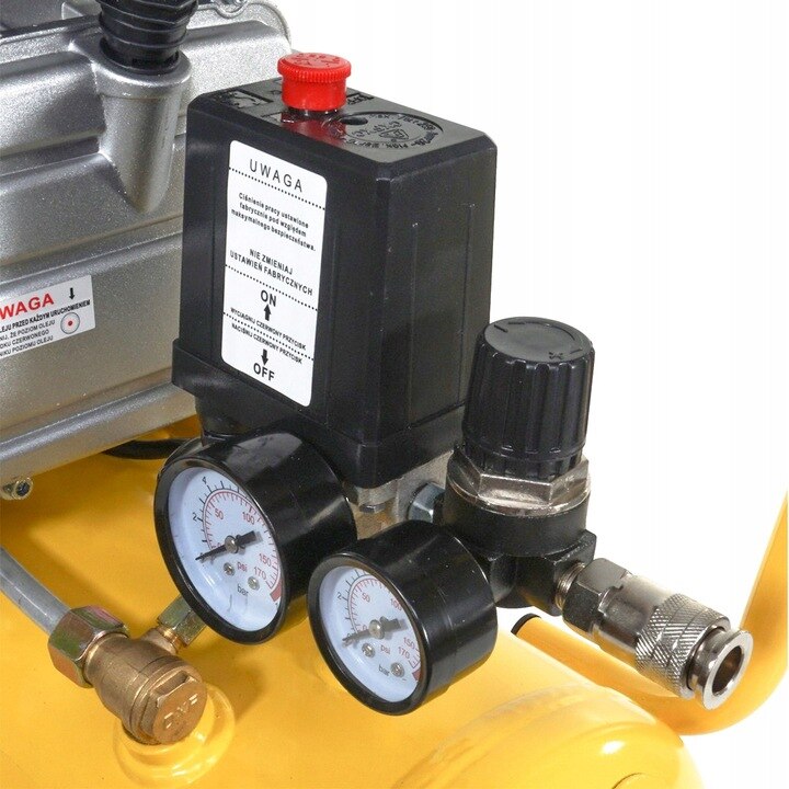 Compresor aer comprimat 24 25 litri 8 bar 200L min (V81150) - eMAG.ro