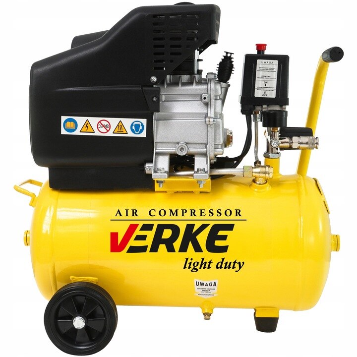 Compresor aer comprimat 24 25 litri 8 bar 200L min (V81150) - eMAG.ro