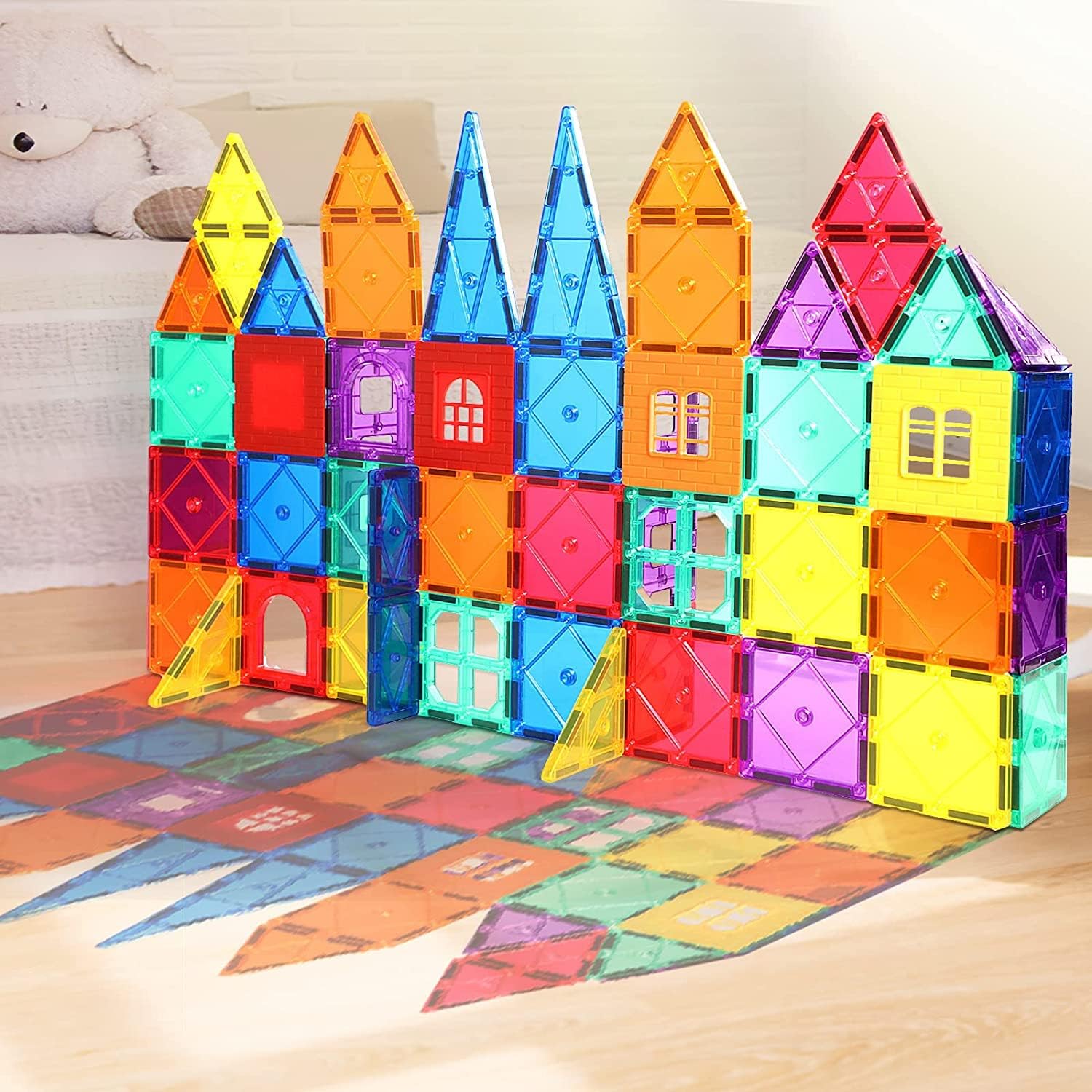 Cuburi magnetice, Zola®, pentru copii, 32 de bucati in 8 modele ...