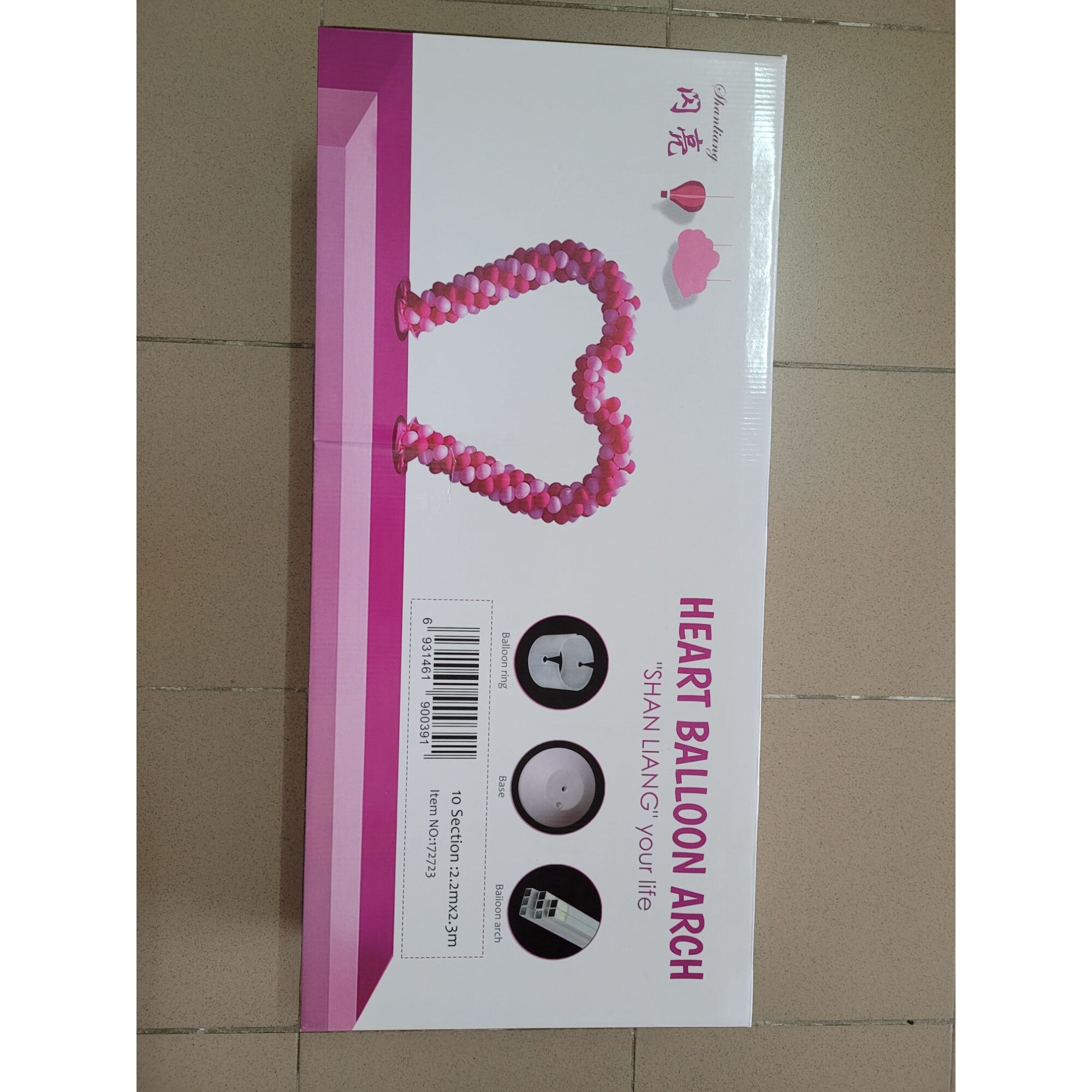 Kit arcada patrata 210 cm 69 buc - eMAG.ro