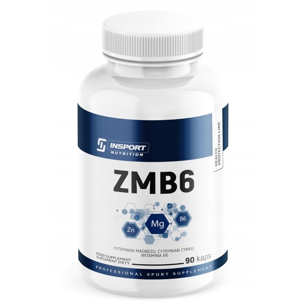 Supliment alimentar, Insport Nutrition, ZMB6 - Magneziu, zinc, vitamina ...