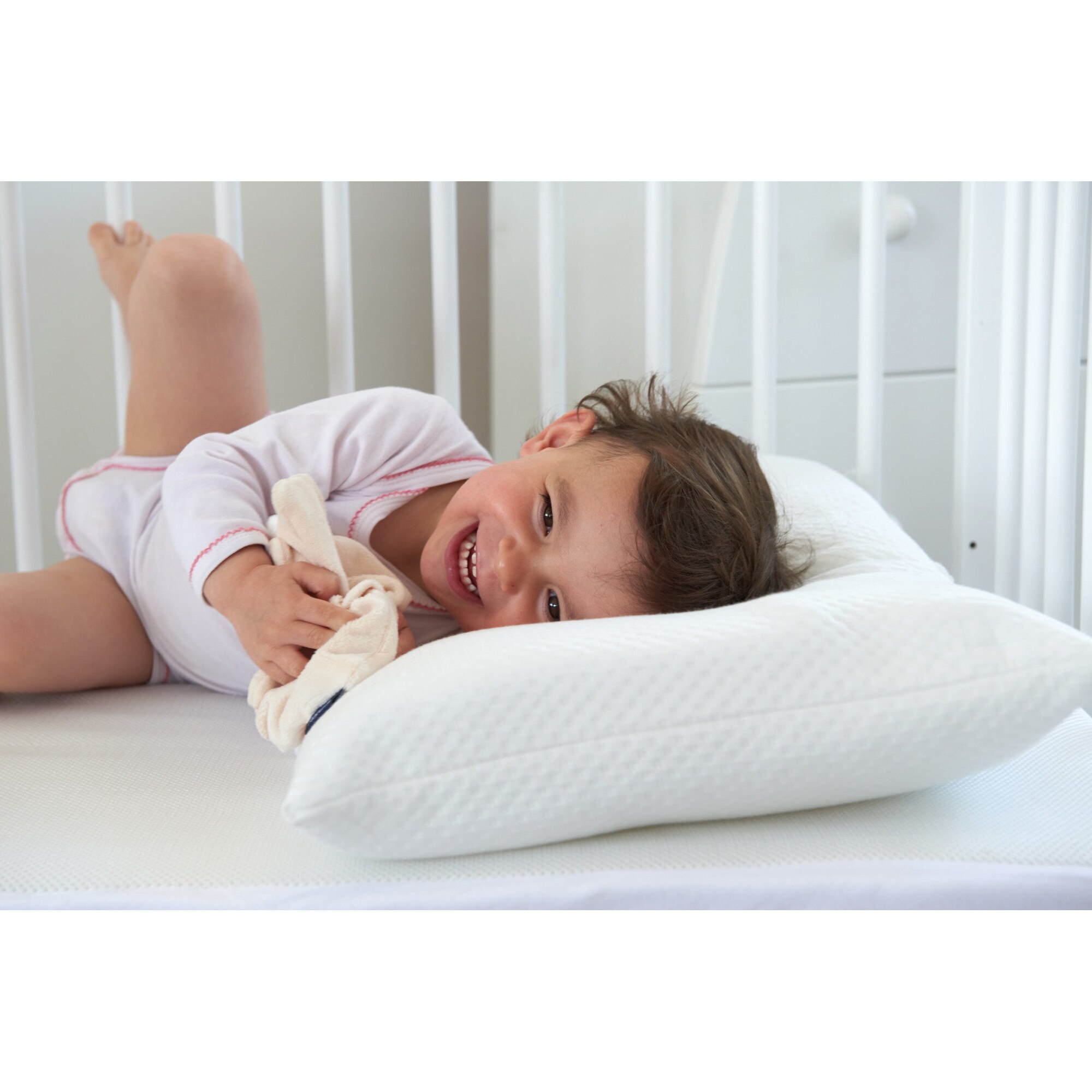 Perna pentru copii Fresh cu husa Tencel 60x40Cm Candide - eMAG.ro