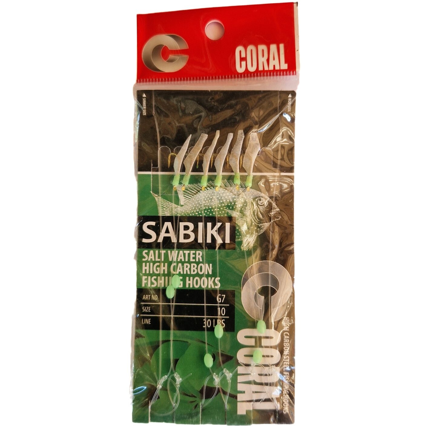 Montura taparina Coral Sabiki nr. 14, 6 buc/set - eMAG.ro