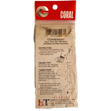 Montura taparina Coral Sabiki nr. 10, 6 buc/set - eMAG.ro