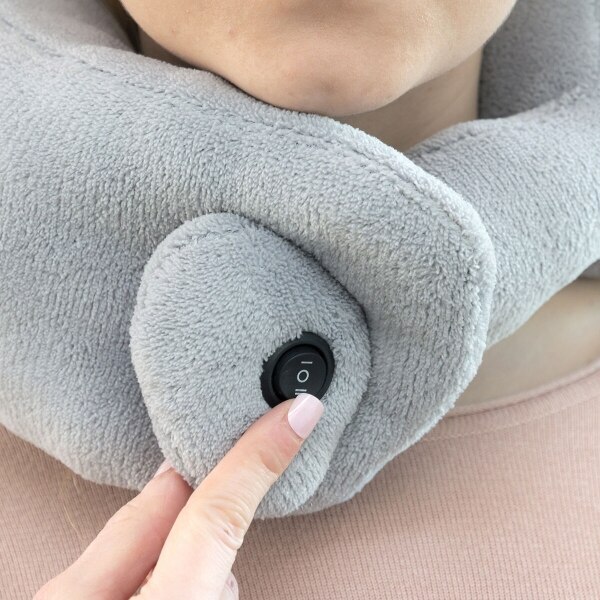 Perna pentru masaj cervical cu vibratii si sustinere ferma BellFyd ...