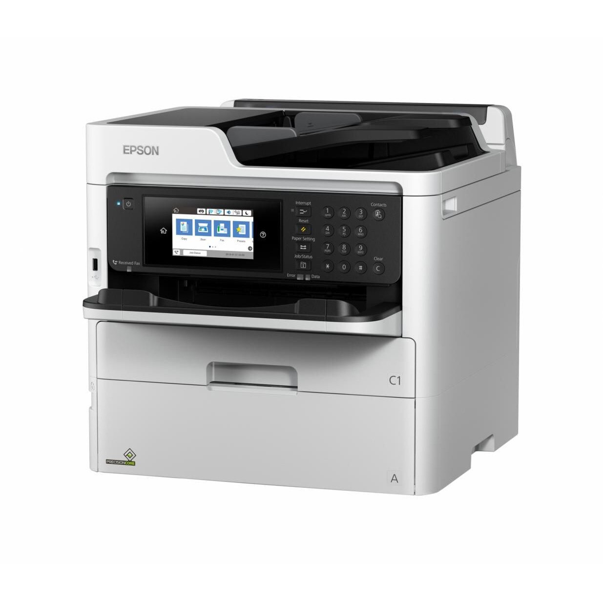 Imprimanta multifunctionala inkjet color Epson WF-C579RDWF, A4, duplex ...