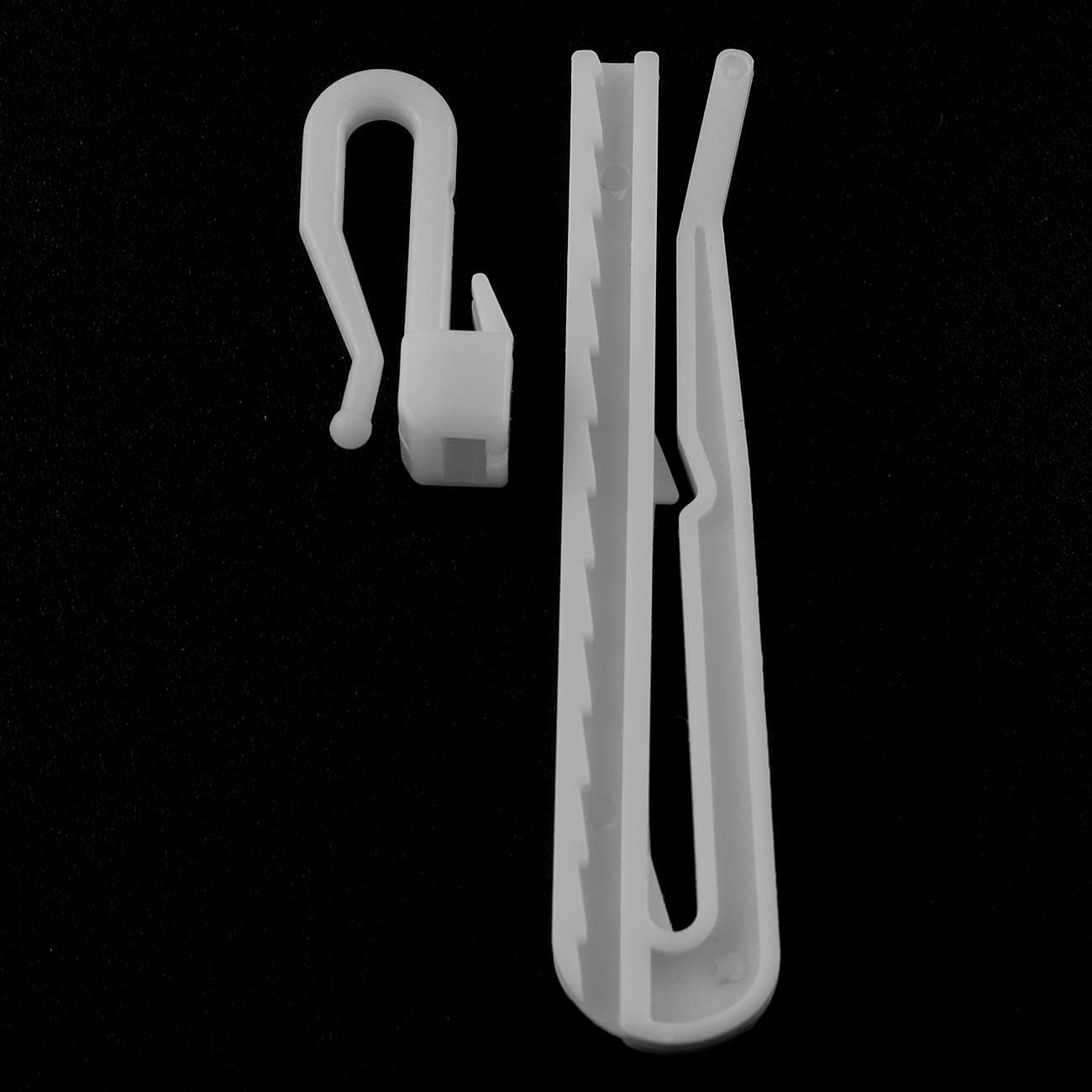 20 buc. Sistem de clichet din plastic, Alb - eMAG.ro