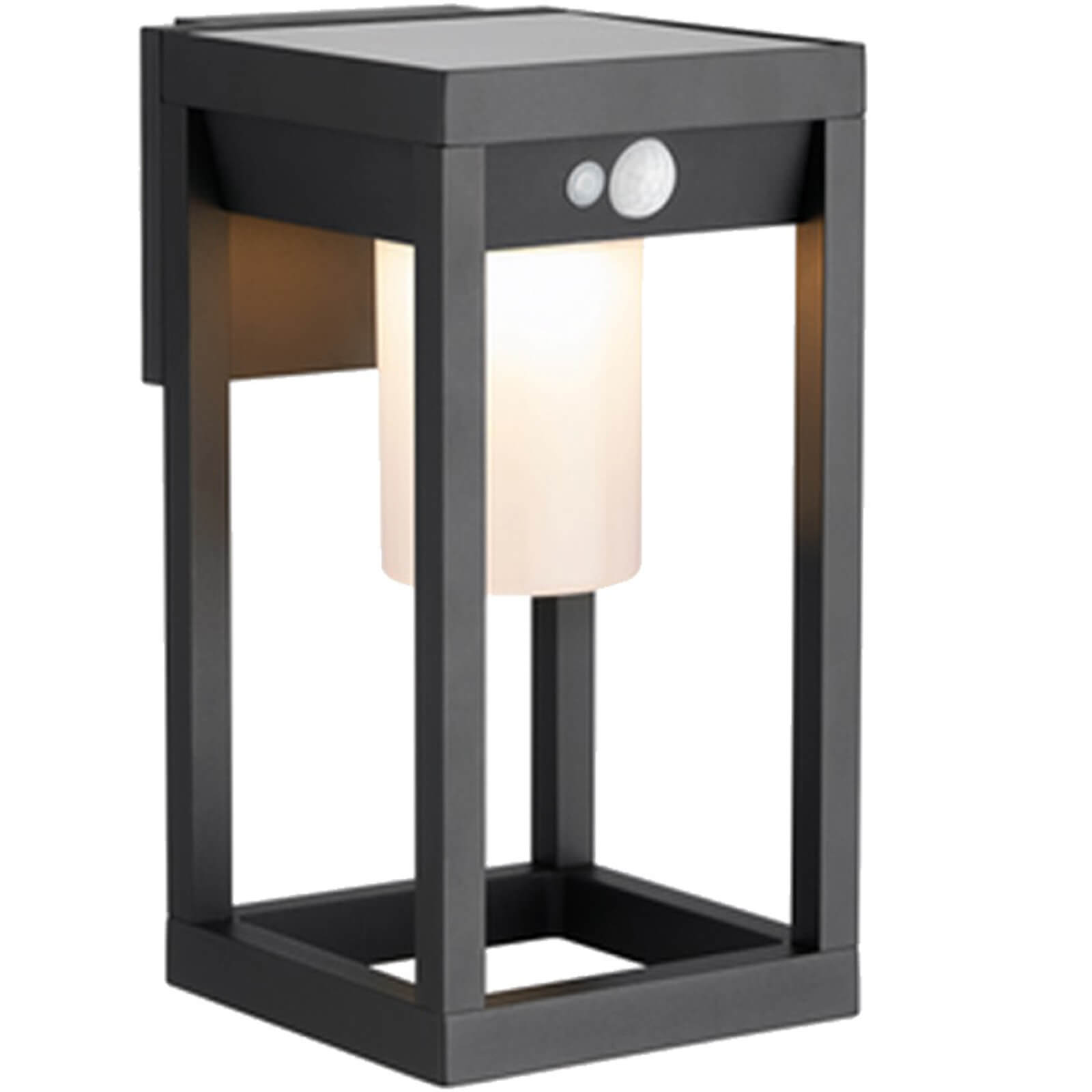 Felinar solar de gradina, LED, RGB+CCT, Bluetooth, Negru - eMAG.ro