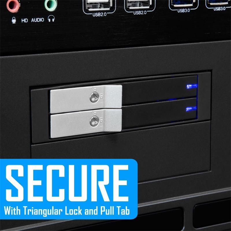 Rack Hard Disk, Negru - eMAG.ro